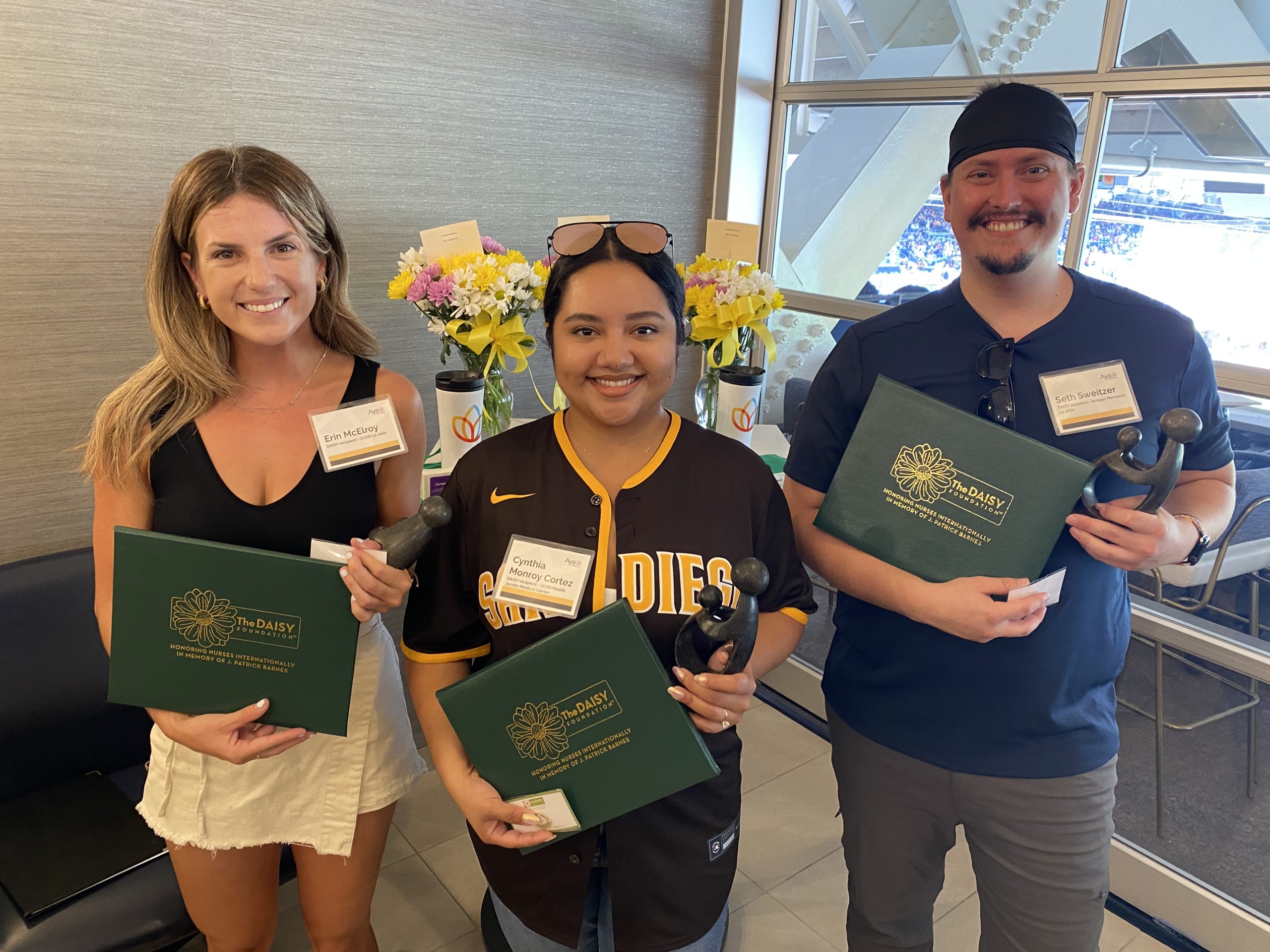 Aya team recognizes three DAISY Award winners I Aya Healthcare