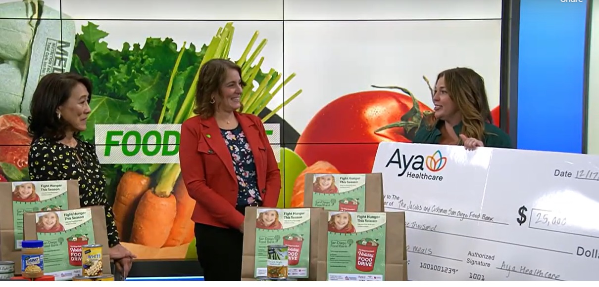 NBC San Diego: SD Food Bank 44th Holiday Food Drive